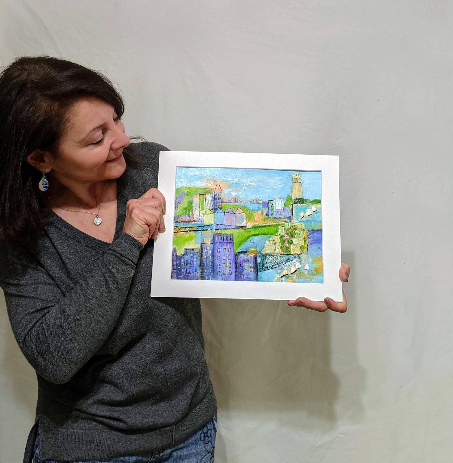 A Day In San Francisco – Haleh Mahbod Art